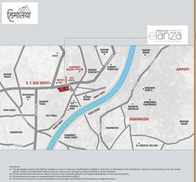 Himalaya Developers Himalaya Elanza Map - Ranip, Ahmedabad North ...
