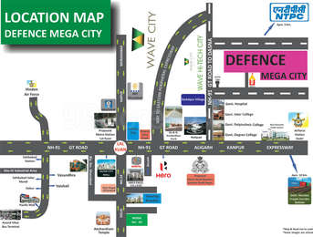 Himalaya Corporation and SK Realinfra Defence Mega City Map - Dadri ...