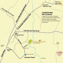 Himshikha Infrastructure Himshikha Dwarkapuri Map - Clement Town ...