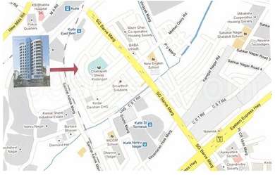 Hirani Group Hirani Haze Apartment Map - Nehru Nagar, Kanjurmarg East ...