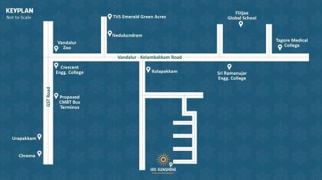 His Smart Projects HIS Sunshine Map - Vandalur Kelambakkam Road ...