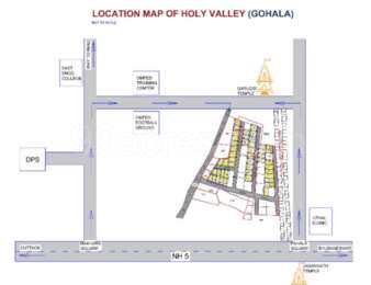 Holy Swastik Holy Valley Map - Pahala, Bhubaneswar Location Map