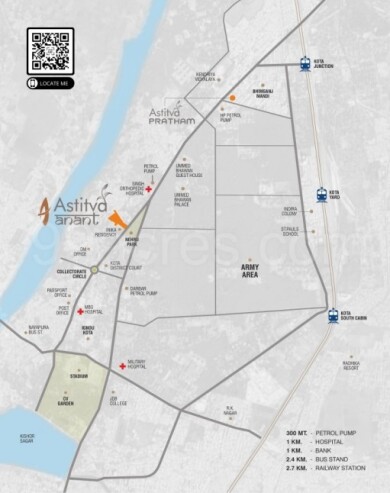 Horizon Projects and Infrastructure Astitva Anant Map - Civil Lines ...