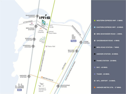 Hubtown Iris Mira Road East, Mira Bhayandar Resale Price List, Brochure, Floor Plan, Location ...