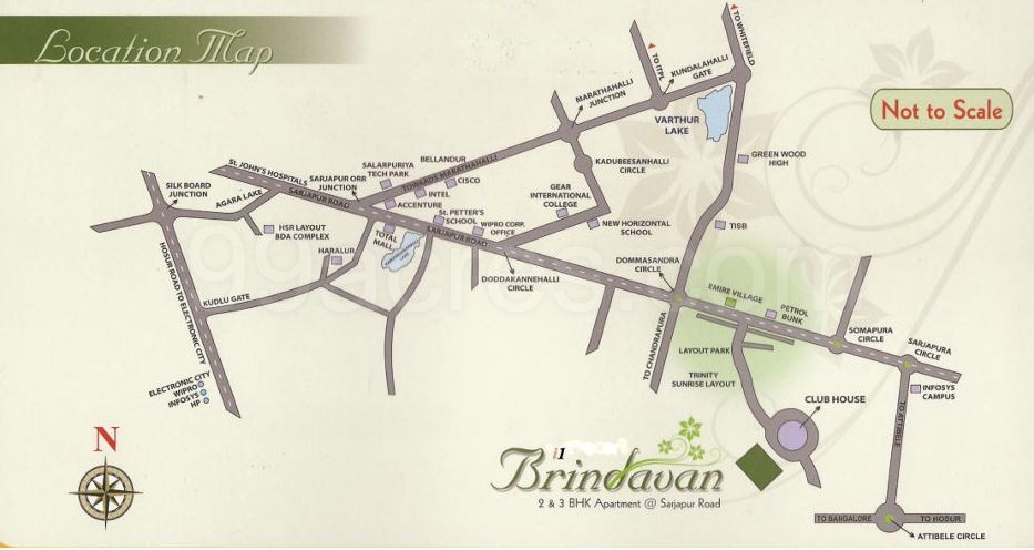 I1 Brindavan Kada Agrahara, Bangalore East | Price List, Location ...