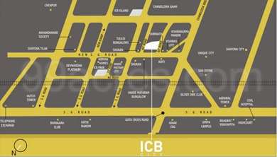 Ishwarcharan Builders ICB City Map - Chandlodia, Ahmedabad North ...