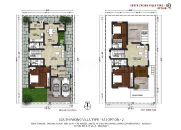 3 BHK House / Villa for sale in Ideal Homes Phase 2 Vadavalli ...