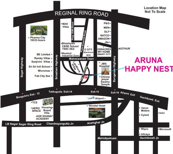 Ideal Aruna Happy Nest Maheshwaram, Hyderabad | Price List & Brochure ...