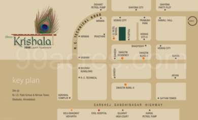IDP Buildcon IDP Shree Krishala Map - Chanakyapuri, Ahmedabad West ...