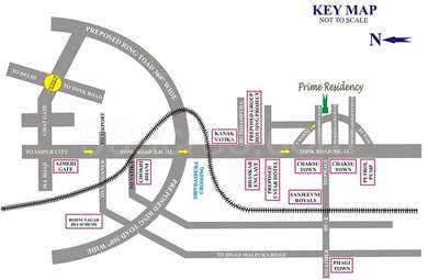 Imperial Developers and Promoters Imperial Prime Residency Map - Chaksu ...