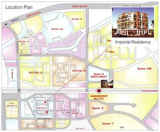 Imperial Developers Imerial Residency Map - Ulwe, Navi Mumbai Location Map