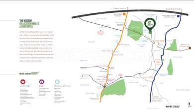 Indis VB City Map - Kompally, Secunderabad Location Map