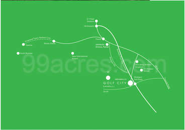 Indiabulls Builders Indiabulls Golf City Map - Khalapur, Mumbai Navi ...