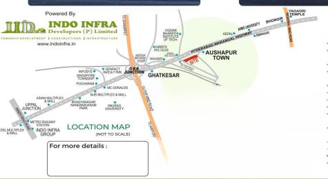 Indo Infra Developers Indo Eco O2 Zone Villas Map - Ghatkesar ...