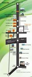 Indo Infra Developers IIDs Eco Highway Gardens Map - Bibinagar ...