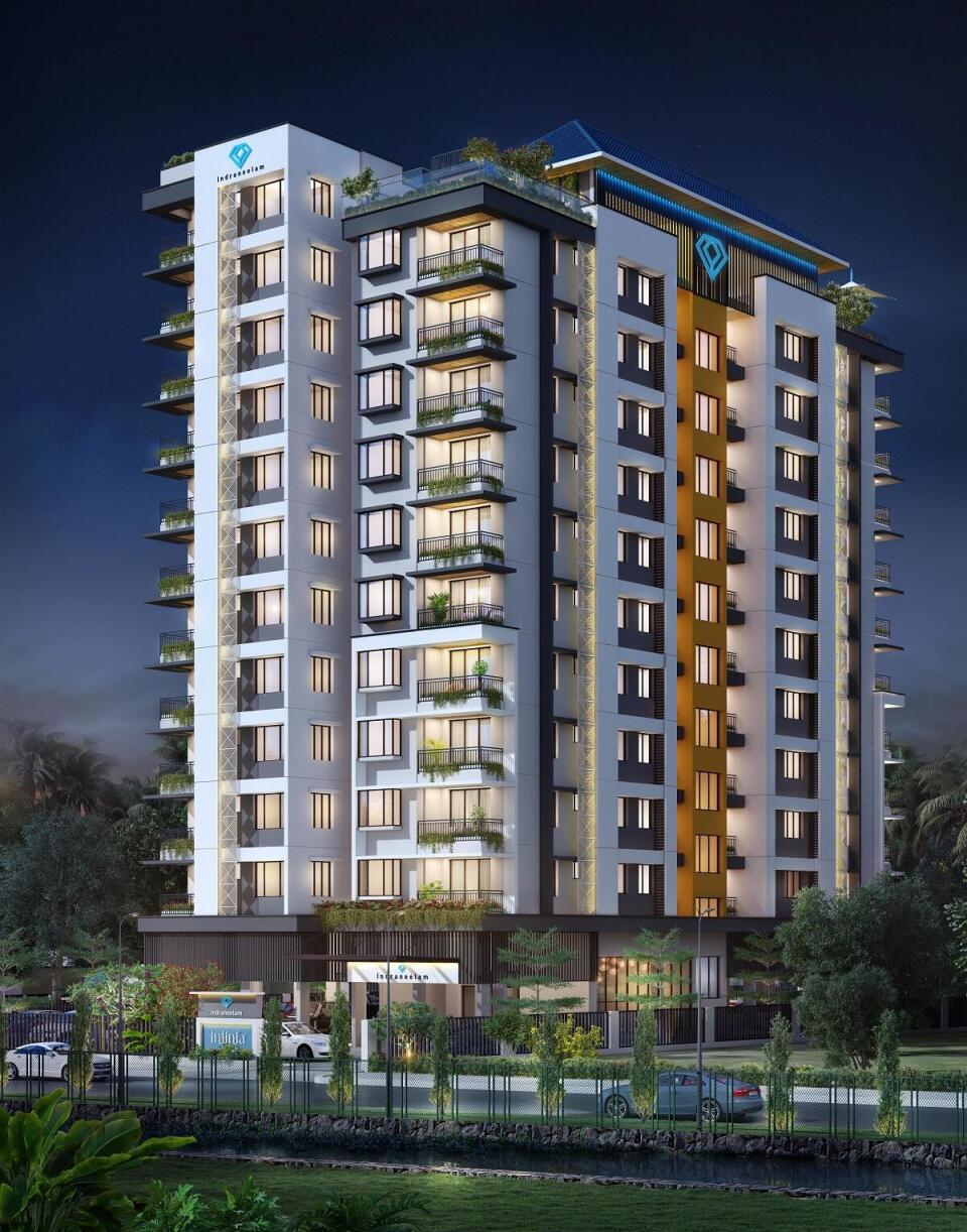 Indraneelam Infinia Punkunnam, Thrissur | Price List & Brochure, Floor ...