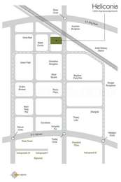 Indraprasth Infrastructure Indraprasth Heliconia Map - Thaltej ...