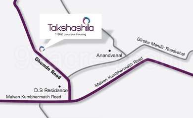 Infinity Buildcon Infinity Takshashila Map - Kumbharmath, Sindhudurg ...