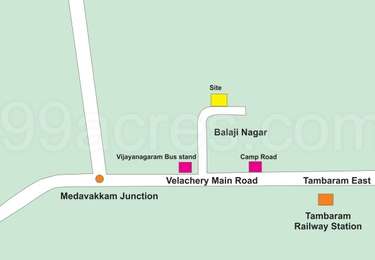 Inforich Property Builders Inforich Kalasa Linga Map - Medavakkam ...