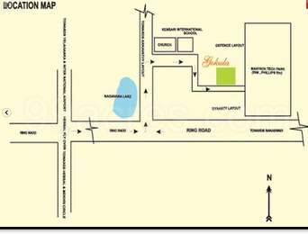 Insight Builders Insight Gokula Map - Thanisandra, Bangalore Location Map