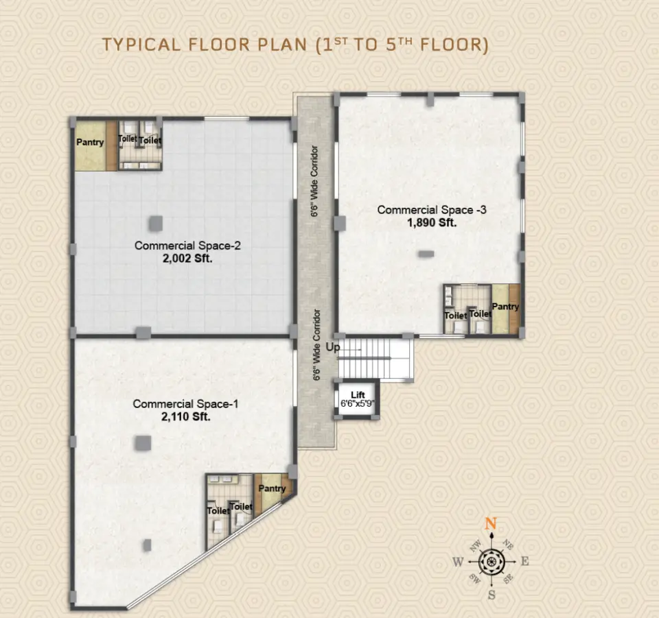 Inspire Arena Hyderabad, Manikonda - Invest in Office spaces & Showrooms