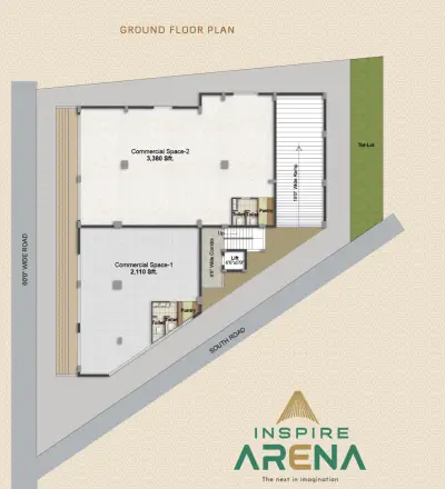 Ready to move Office Space for sale in Inspire Arena Manikonda ...