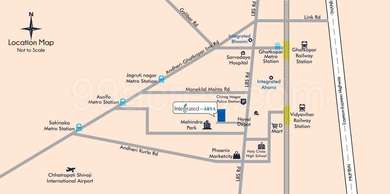 Integrated Spaces Integrated Arya Map - Ghatkopar West, Central Mumbai ...