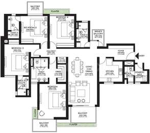 4 BHK Apartment / Flat for sale in Ireo Victory Valley Sector-67 ...