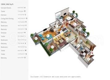 4 BHK Apartment / Flat for sale in Ireo Victory Valley Sector-67 ...