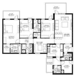 Ireo Developers Ireo The Corridors Floor Plan - Sector-67A Gurgaon