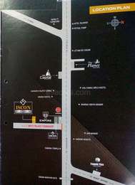 Iscon Realities Iscon Platinum Map - Moti Palace Twp, Junagadh Location Map