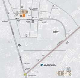 Ishan Developers Ishan Heights Map - Chandkheda, Ahmedabad West ...