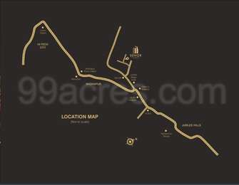 ISTA Homes Ista Senor Map - Jubilee Hills, Hyderabad Location Map