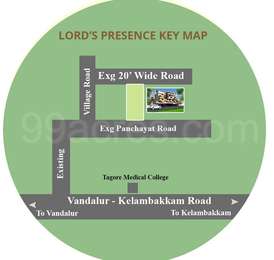 Jaba Builders Jaba Lords Presence Map - Rathinamangalam, Vandalur ...