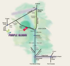 Jadhav Deore Associates Jadhav Purple Bloom Map - Dighi, Pimpri ...