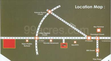 Jai Maa Constructions Anmol Basera Phase 2 Map - Patan Bypass, Jabalpur ...