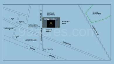 Jain Heights Revanta Map - Yeshwanthpur, Bangalore Location Map