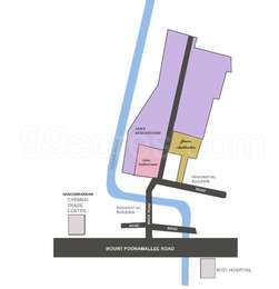 Jain Housing Builders Jains Aadhidev Map - Manapakkam, Chennai Location Map