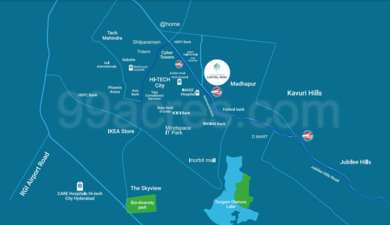 Jain Sadguru Constructions LLP Jain Sadguru Images Capital Park Map ...