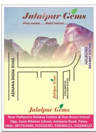 Jalalpur Infrastructure Jalalpur Gems Map - Digha, Patna Location Map