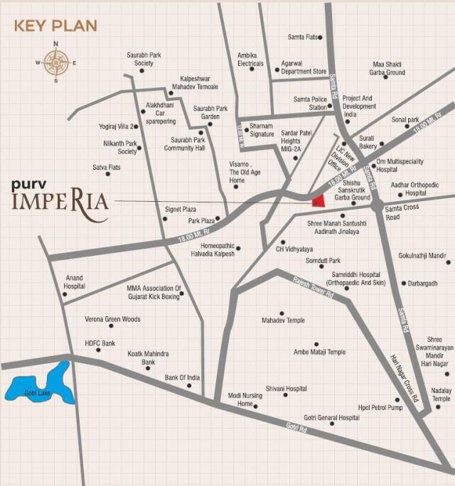 Purv Imperia Gotri Road, Vadodara | Price List & Brochure, Floor Plan ...