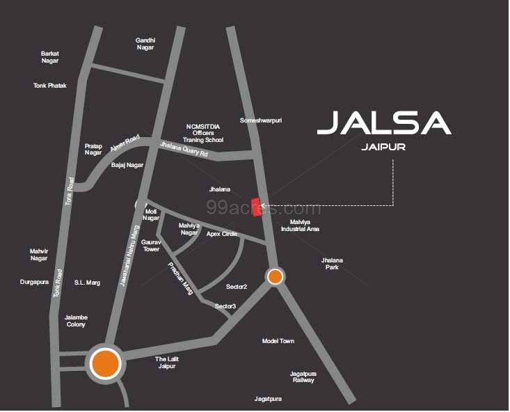 Jalsa Jaipur Jaipur, Malviya Nagar Resale Price List, Brochure, Floor ...