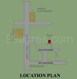 Jamuna Developers Kolkata Jamuna Residency Map - Silpara, Barisha ...