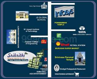 Jansen Infrastructure Jansen Srikrithi Map - Sholinganallur, Chennai ...