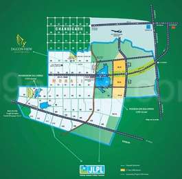 Janta Land Promoters JLPL Shops and SCO and Built up Booths Map - Sas Nagar, Mohali Location Map