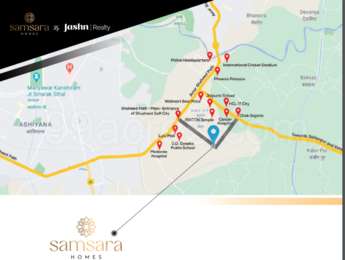 Jashn Realty Jashn Samsara Homes Map - Sushant Golf City, Lucknow ...