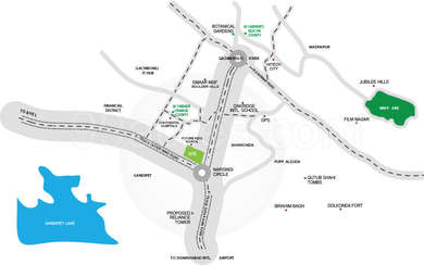 Jayabheri Group Jayabheri Temple Tree Map - Narsingi, Hyderabad ...