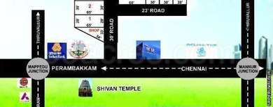 Jemi Housing Jemi Asirvatham Nagar Map - Thiruvanmiyur, Chennai South ...