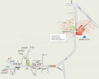 Jewel Builders Jewel Arista Map - Sonivali, Mumbai Beyond Thane ...