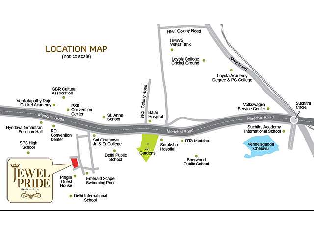 Jewel Pride Kompally, Hyderabad | Price List & Brochure, Floor Plan ...